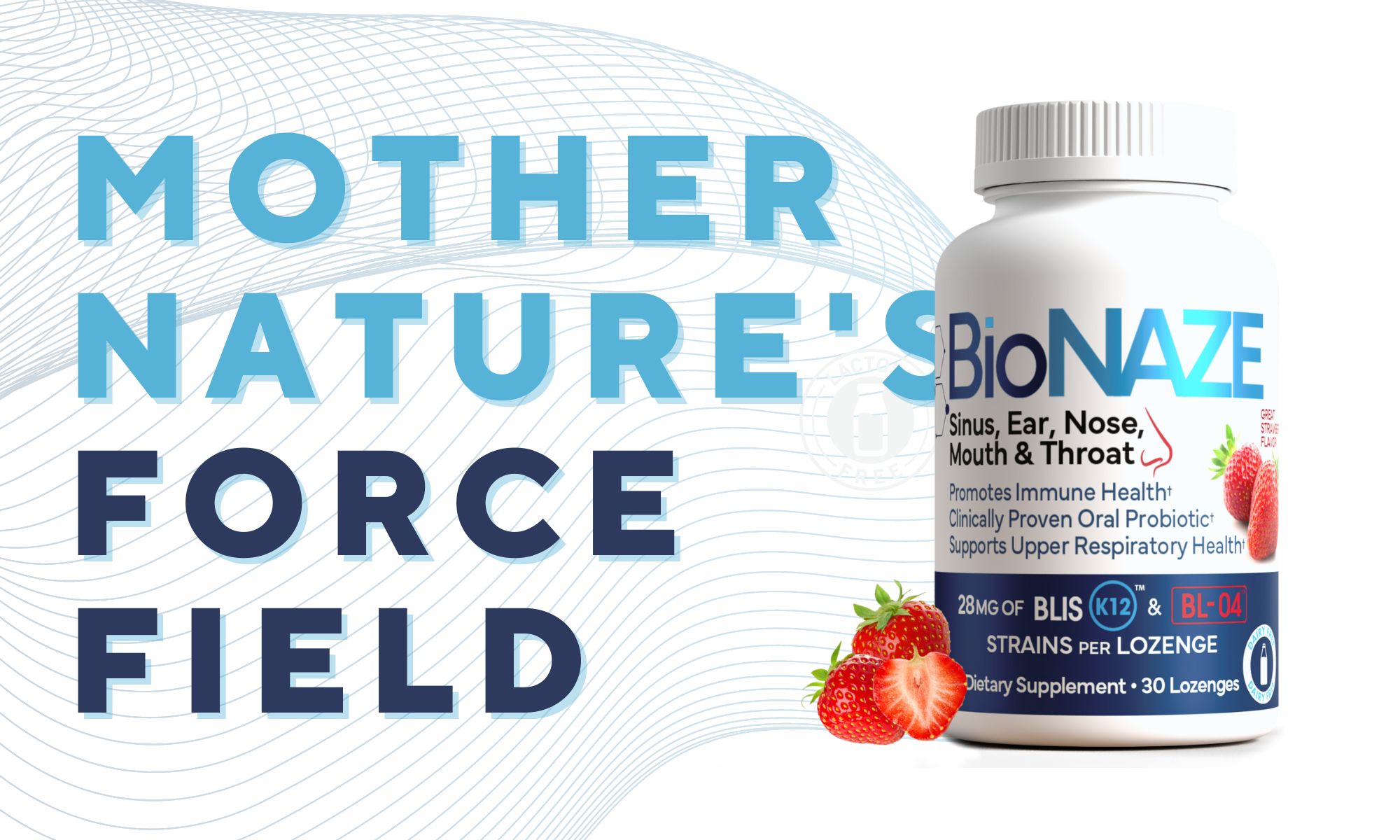 Bionaze Oral Probiotic - Containing BLIS K12 and BL-04